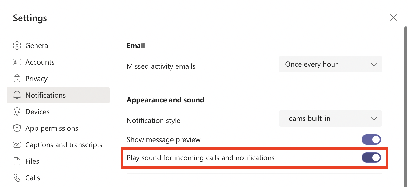 Teams Voice Silent Ringing Issue
